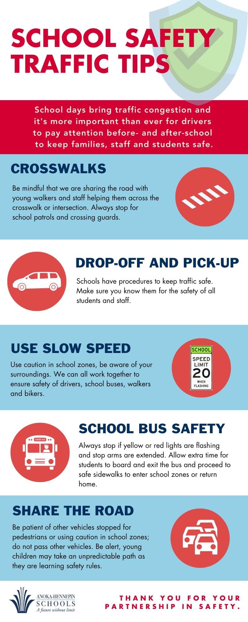 Traffic tips for the back to school season